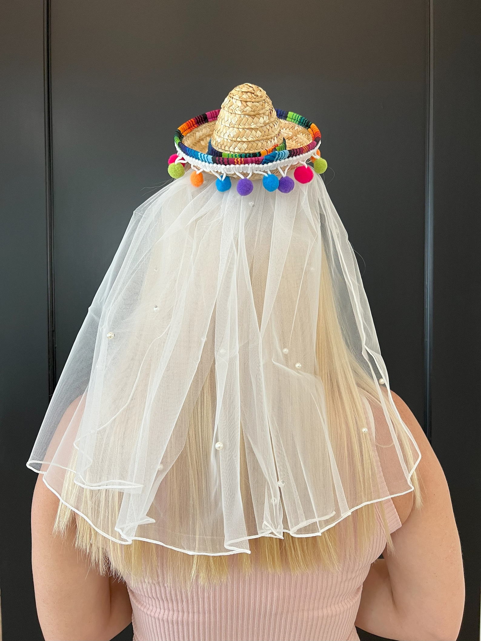 Bride Mini Sombrero Hat - Final Fiesta - Bridal Party Favors - Mexican ...