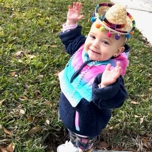 Kids Mini Hats - Mini Sombrero Hat - Mini Cowboy Hat - Mini Captain Hat ...