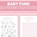 Baby Fund Savings Tracker | Fun Finance Saving Game Printable PDF ...