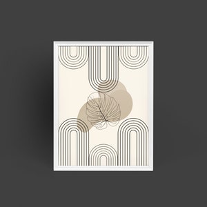 Modern Gallery Wall Set of 3, Modern Line Art, Printable, Simple ...