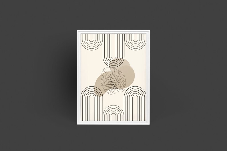 Modern Gallery Wall Set of 3, Modern Line Art, Printable, Simple ...