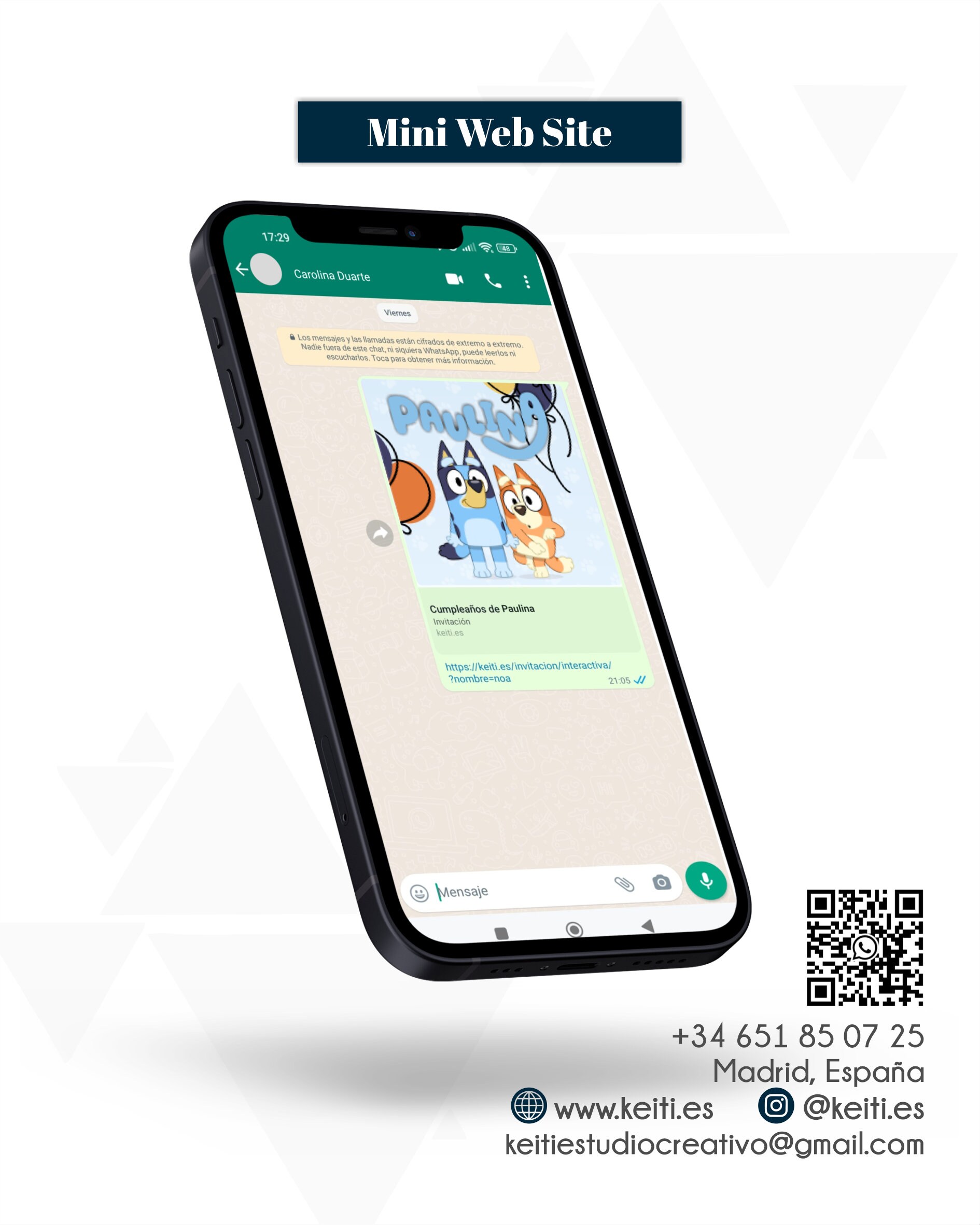 Bluey Interactive Digital Invitation mini Website / Bluey Interactive ...