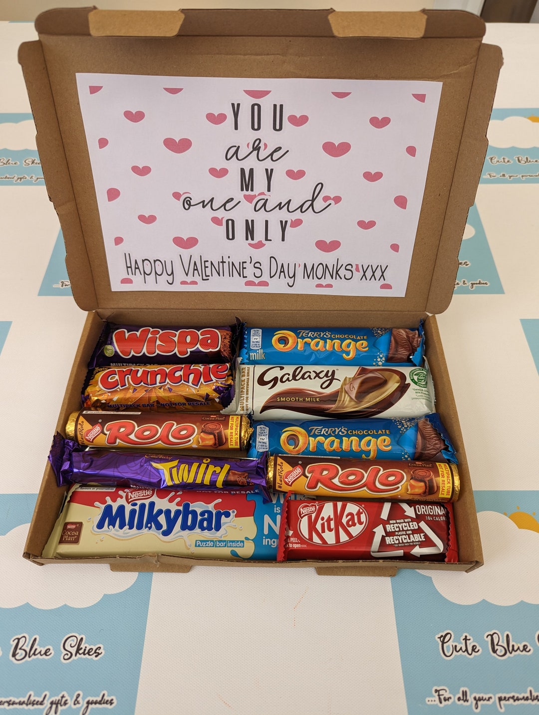 Chocolate Gift Box Letter Box Parcel - Etsy