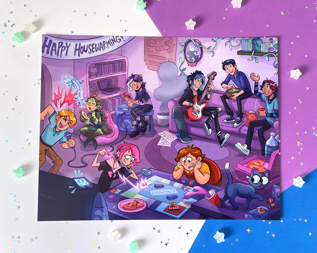 TOA Collection - Prints and Sticker Sheet - Etsy