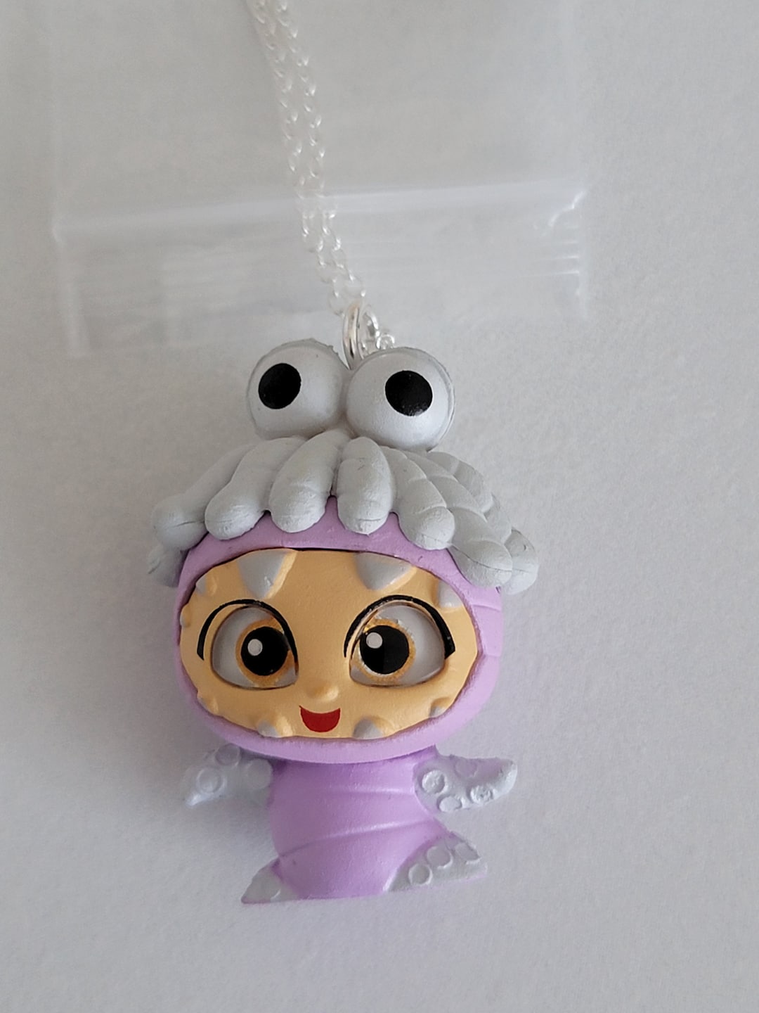 Boo in Costume - Monster's Inc - Disney Doorables Jewelry - Necklace - Etsy