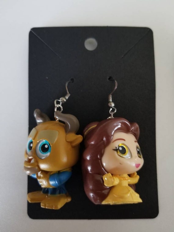 Belle & Beast Beauty and the Beast Disney Doorables | Etsy