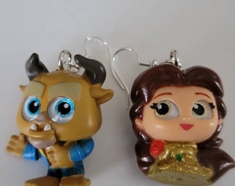 Belle & Beast Beauty and the Beast Disney Doorables - Etsy