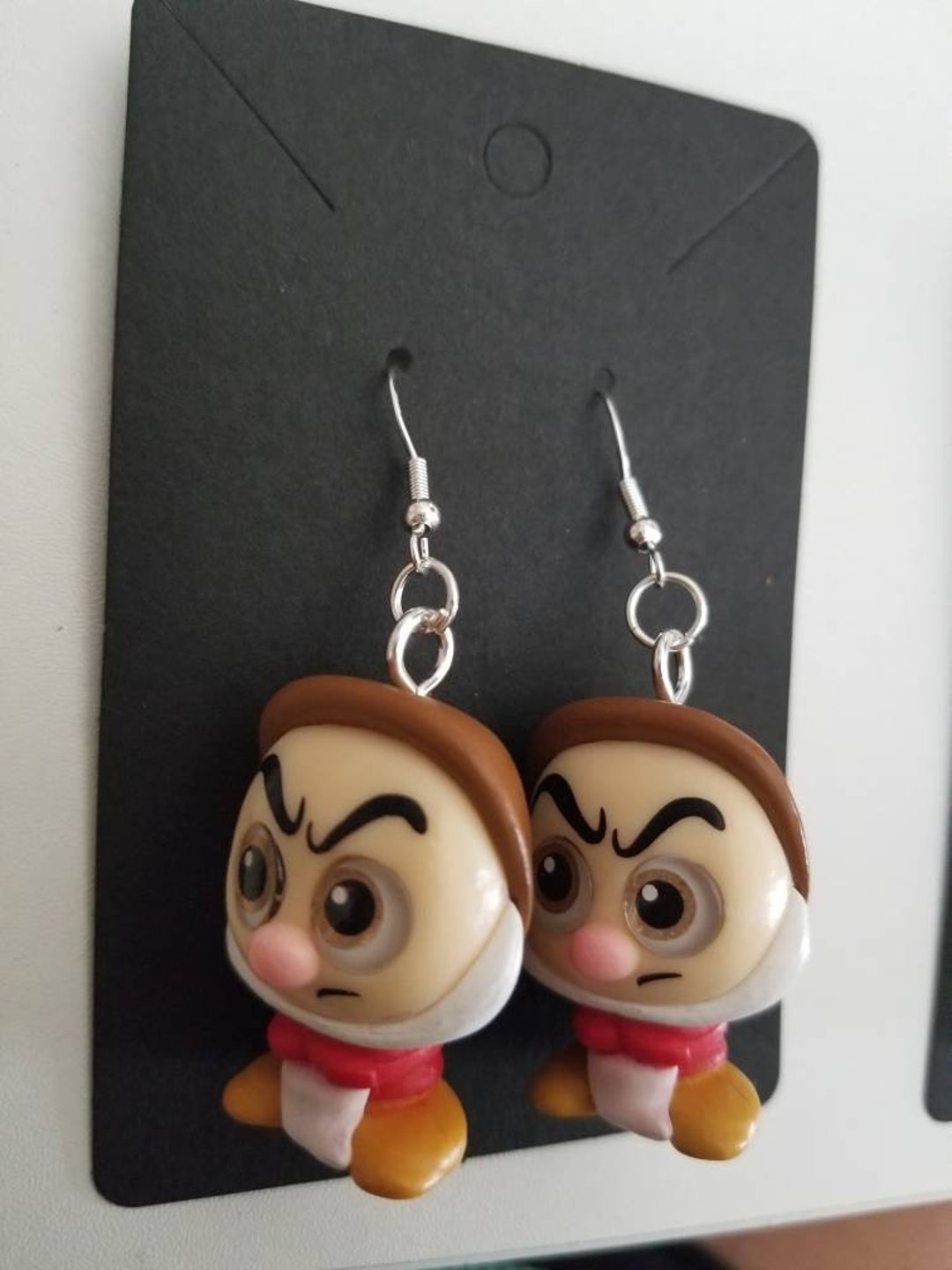 Grumpy Snow White and the 7 Dwarfs Jewelry Earrings - Etsy