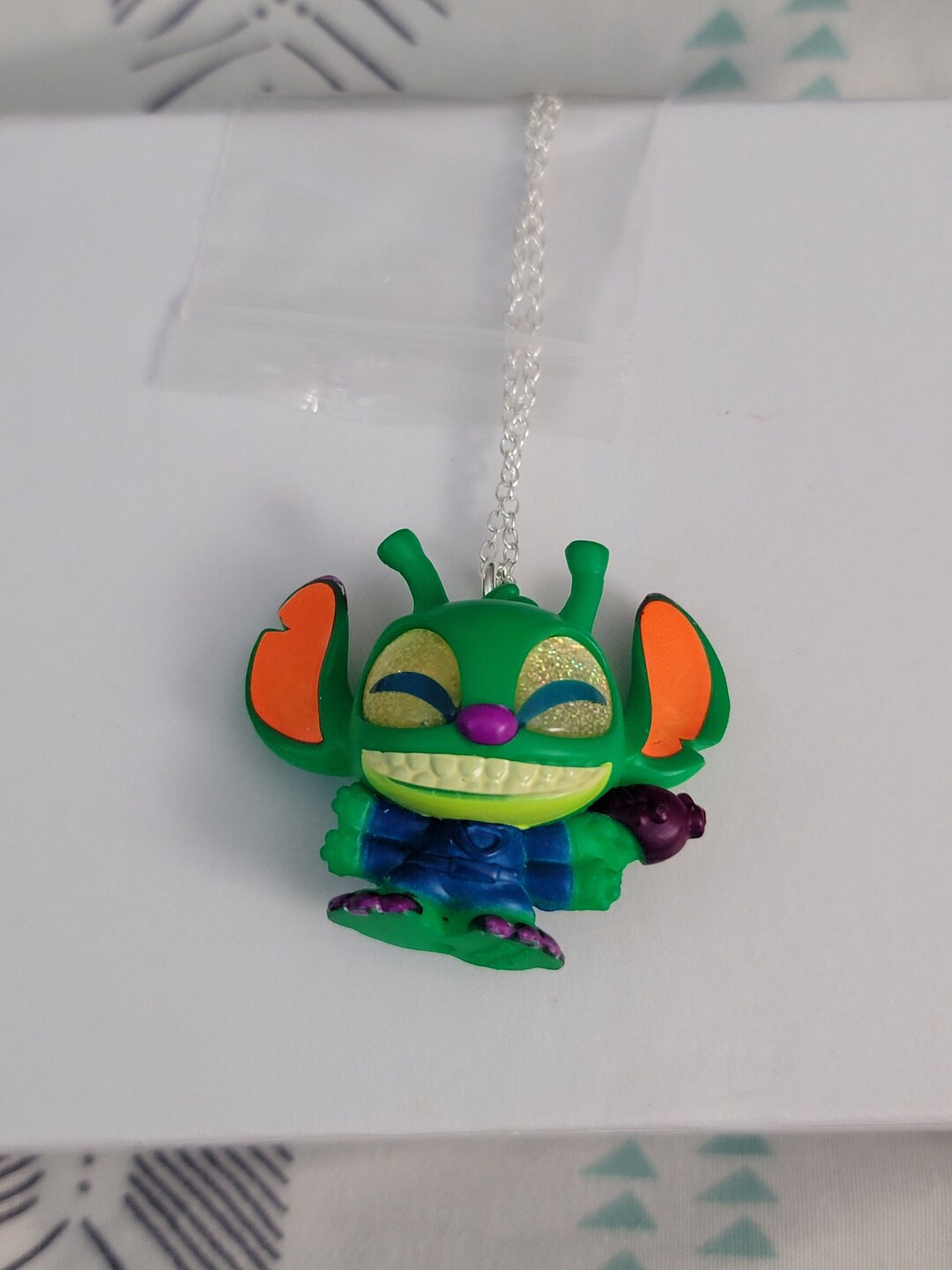 Stitch With Gun blacklight Lilo & Stitch Disney Doorables Jewelry ...