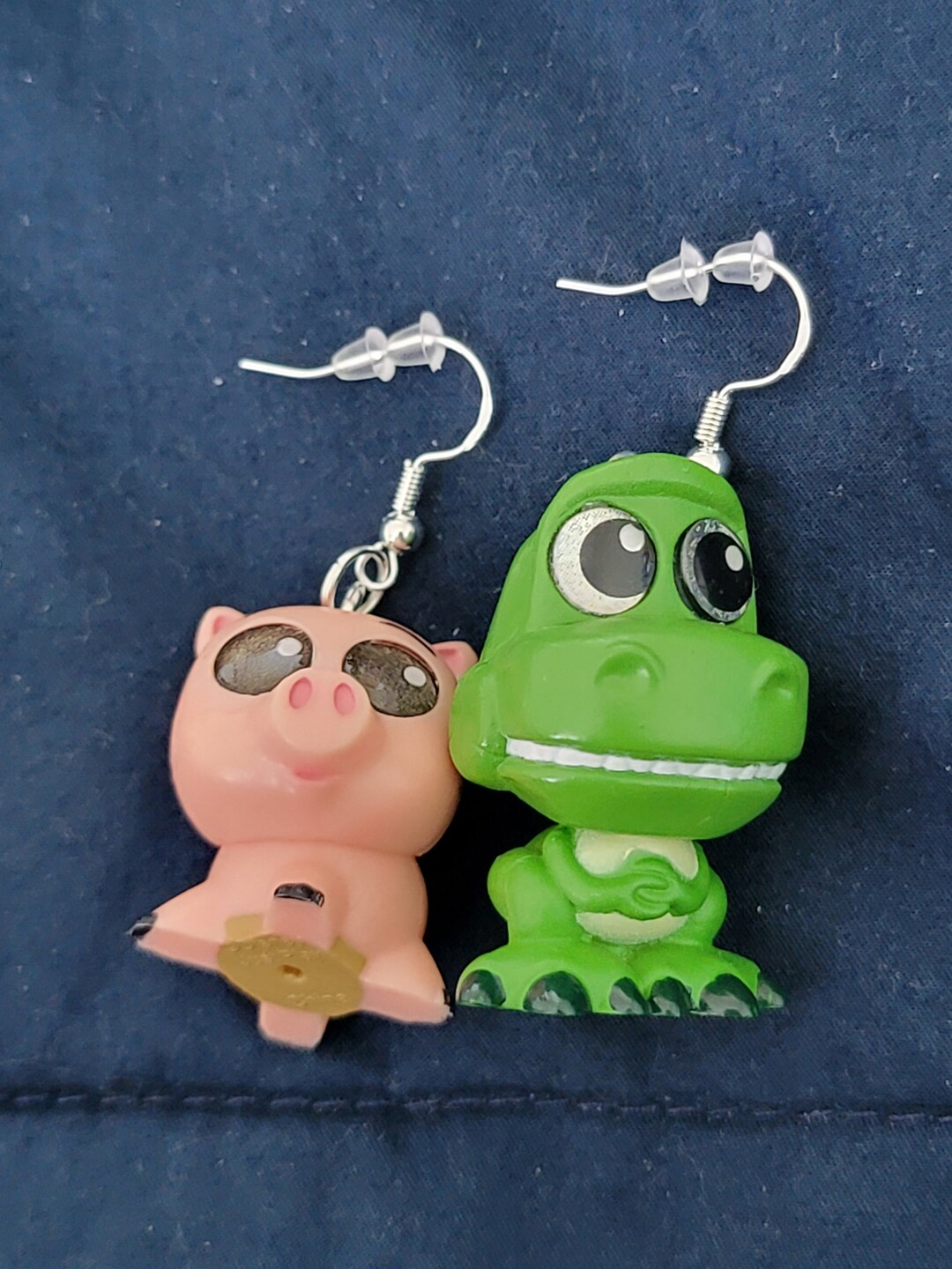 Rex & Hamm - Toy Story - Disney Doorables Jewelry - Earrings - Etsy