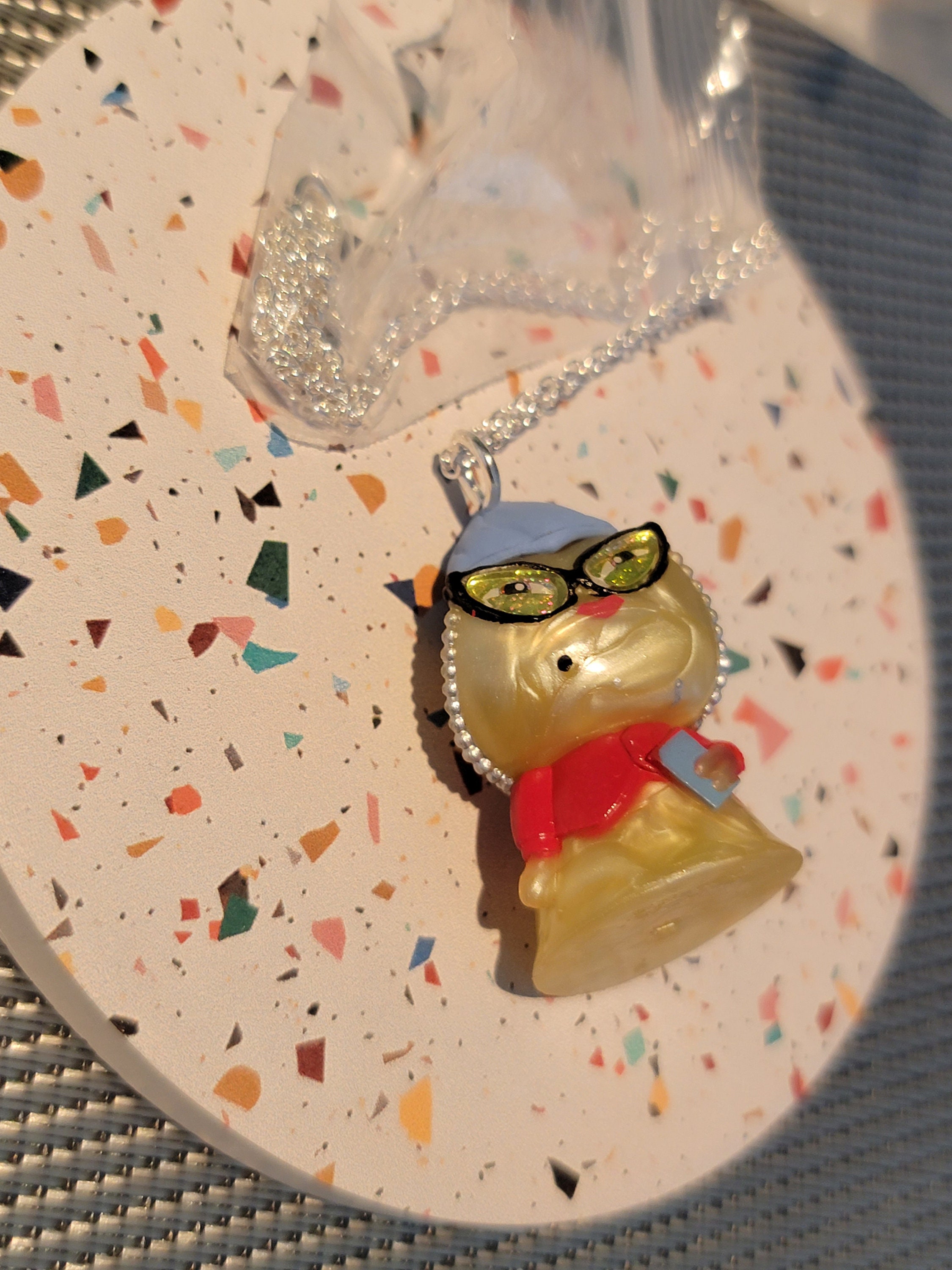 Roz Monster's Inc Disney Doorables Jewelry Necklace - Etsy