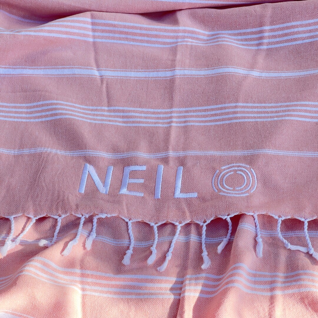 Personalized Beach Towel, Personalized Gifts, Custom Logo Beach Towel ...