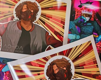 Generation Loss Prints Ranboo Sneegsnag Slimecicle - Etsy