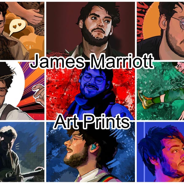 James Marriott Merch - Etsy UK