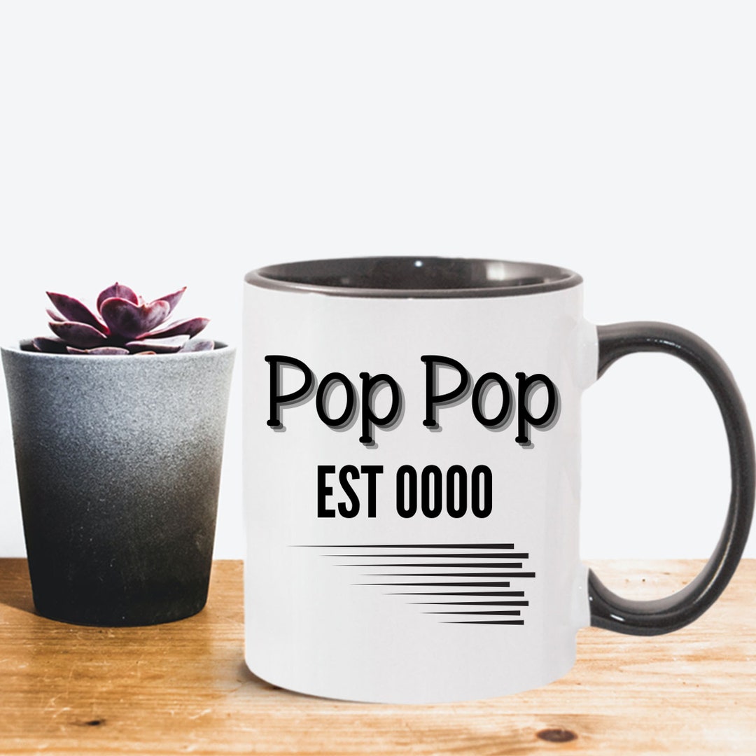 Custom Mug for the New Grandpop, Future Pop Pop, New Grandpa Gift ...