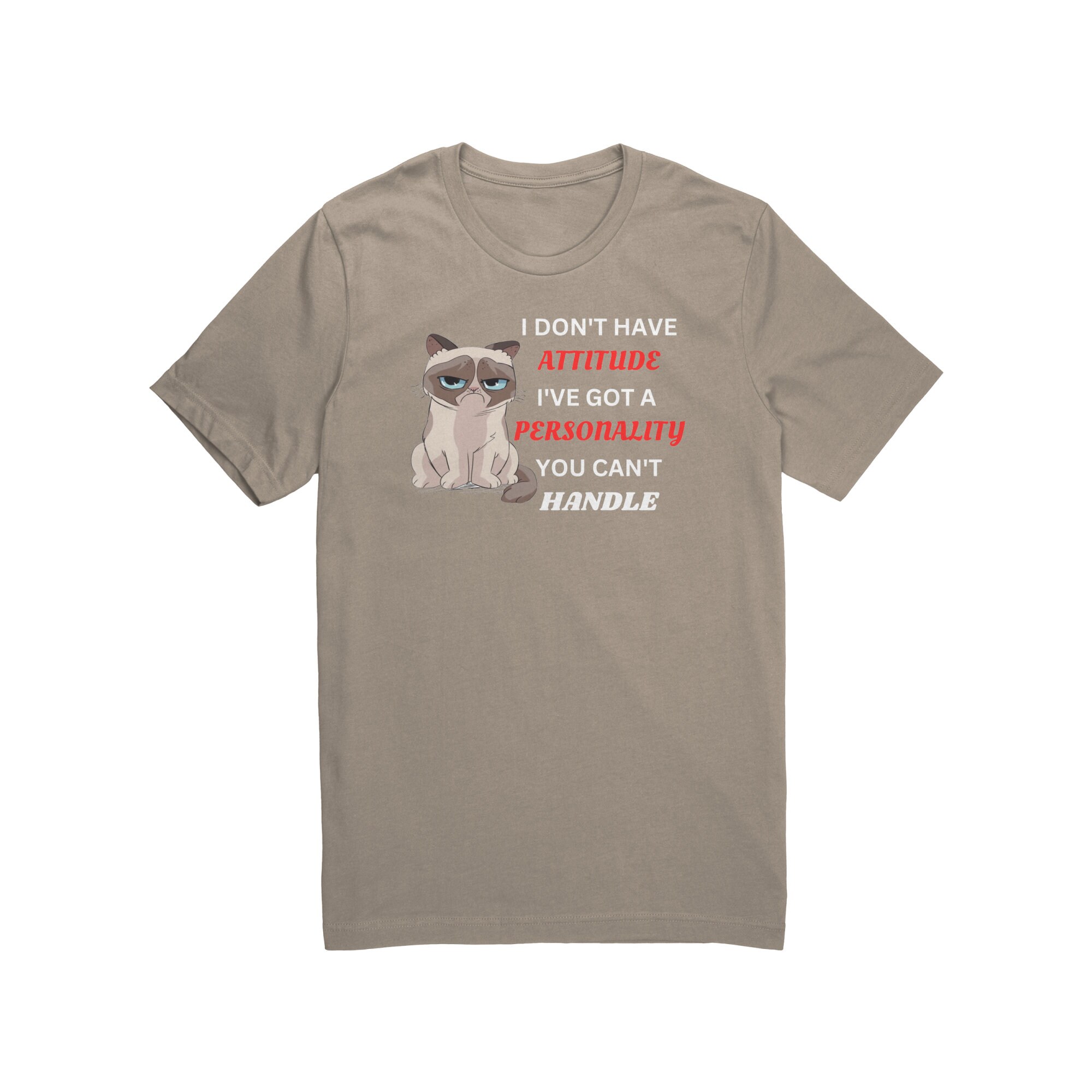 Grumpy Cat T Shirt / Grumpy Cat Gift / Cat Lover Shirt / Snarky T Shirt ...