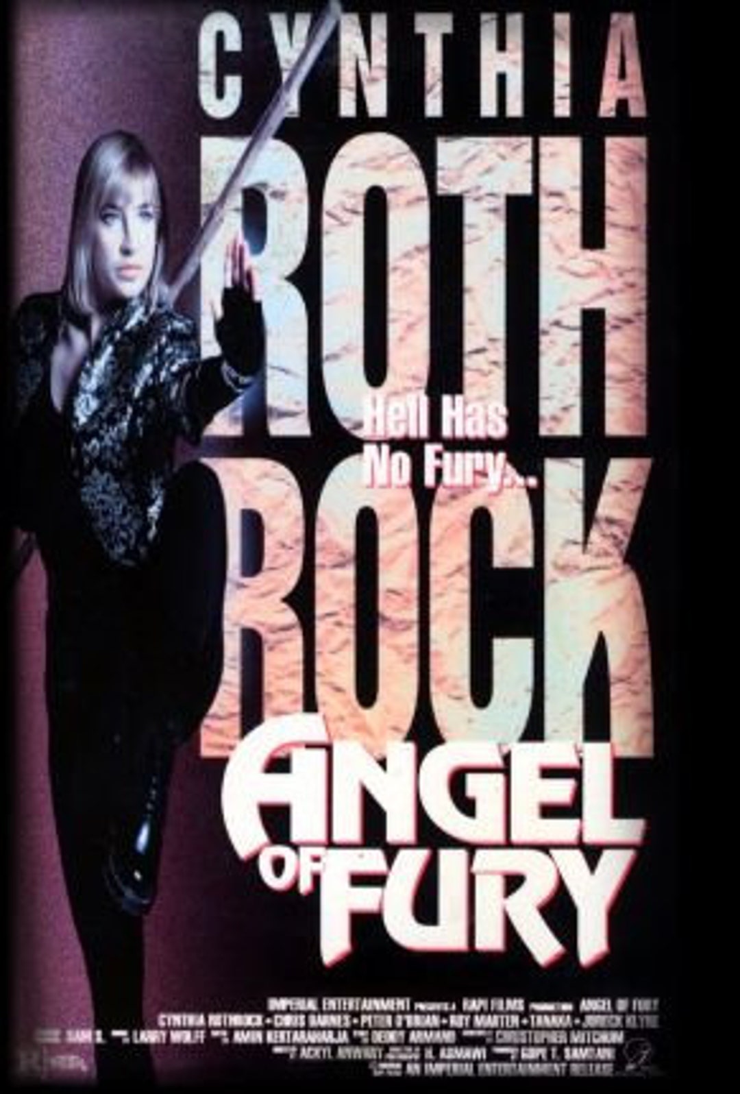 Angel of Fury A.k.a. lady Dragon 2 - Etsy