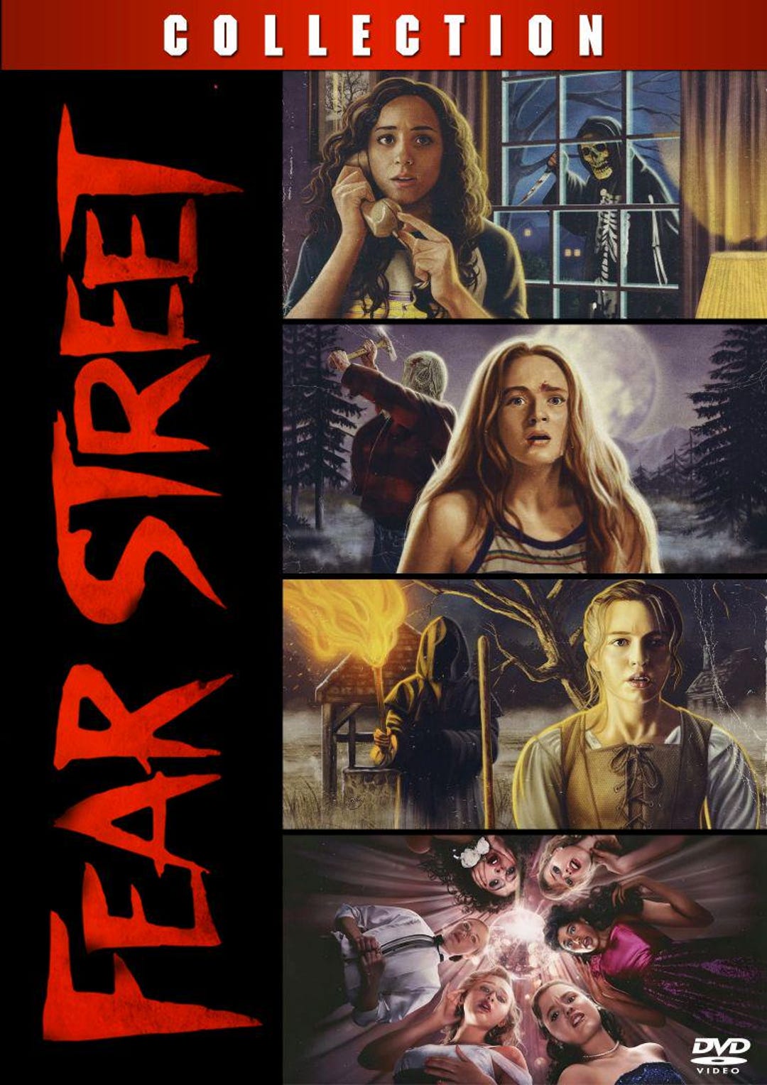 Fear Street-dvd-horrorcollectie | slasher-filmdvd uit 2025 | Netflix ...