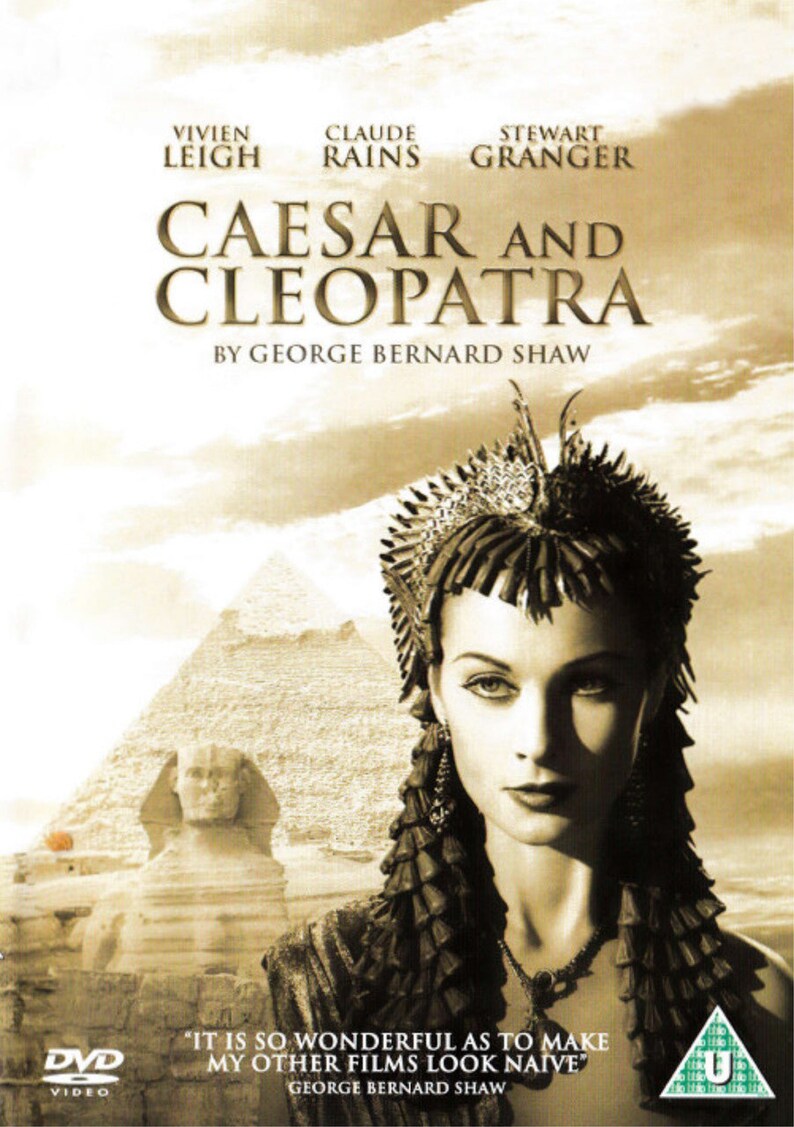 Caesar and Cleopatra Dvd - Etsy