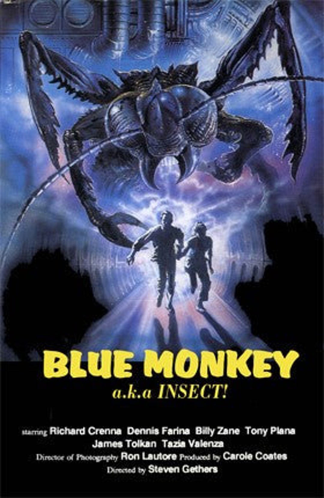 Blue Monkey A.k.a. Insect Dvd - Etsy