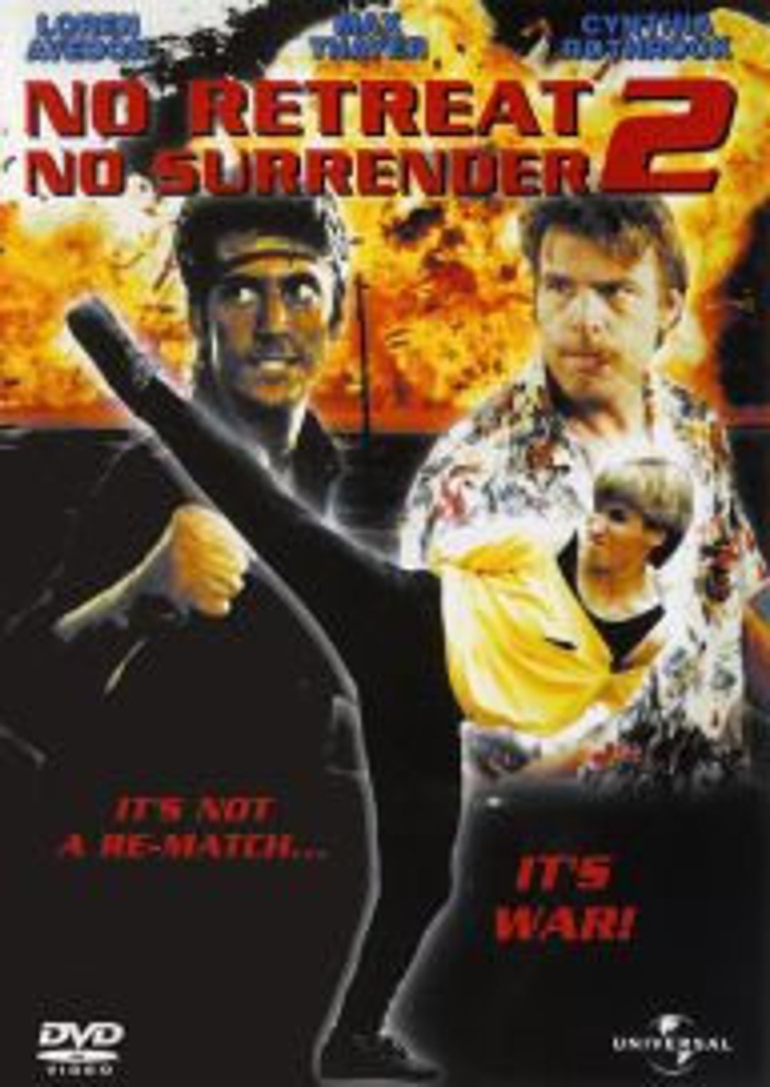 No Retreat No Surrender 2 Cynthia Rothrock Dvd - Etsy Sweden