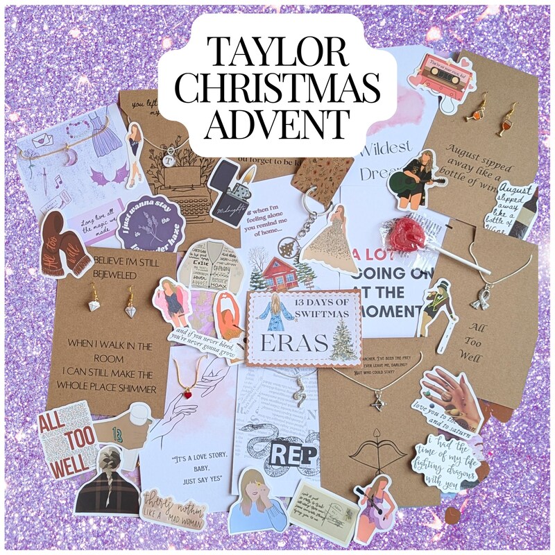 Taylor Swirft Advent Calendar - Etsy