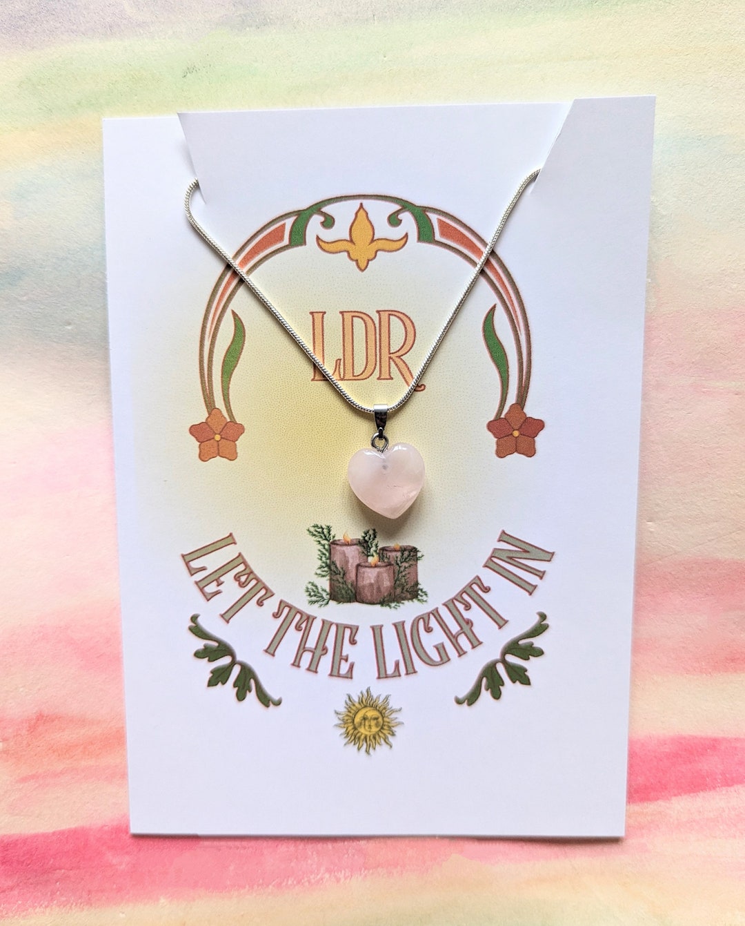 Lana Let the Light in Necklace,ocean Blvd Merch, Heart Necklace LDR ...