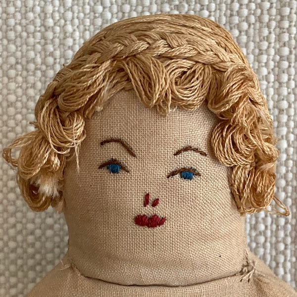 Vintage Rag Doll - Etsy