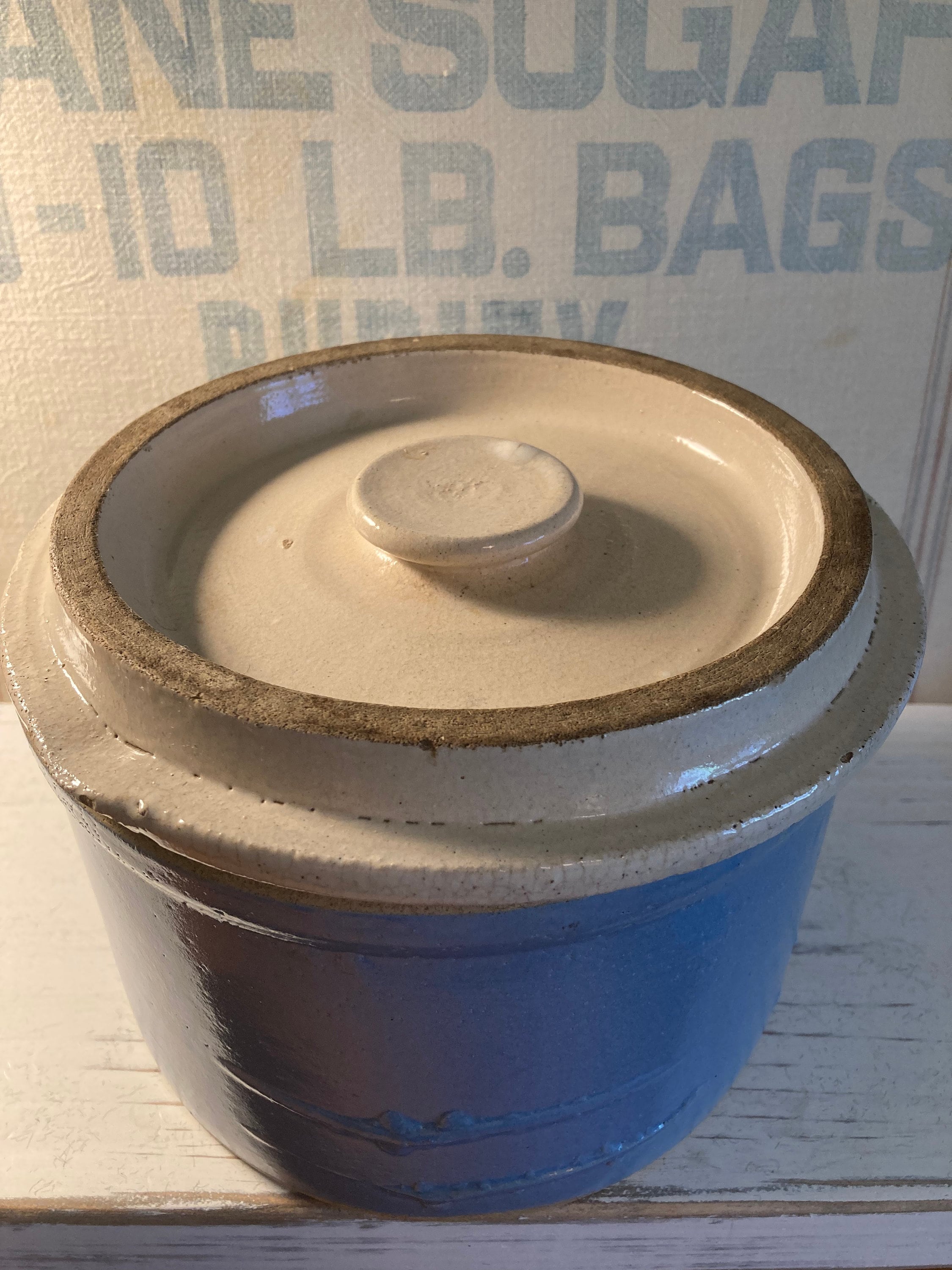 Antique Butter Crock - Etsy