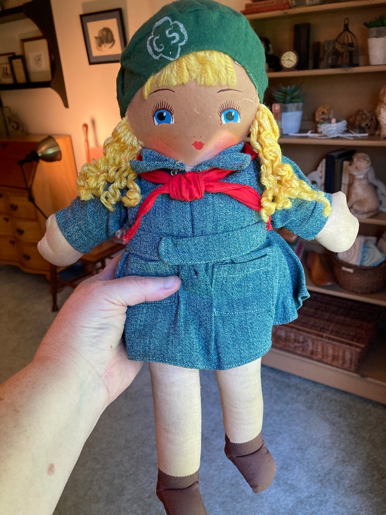 1942 Girl Scout Sylvia Doll, Georgene Novelties - Etsy