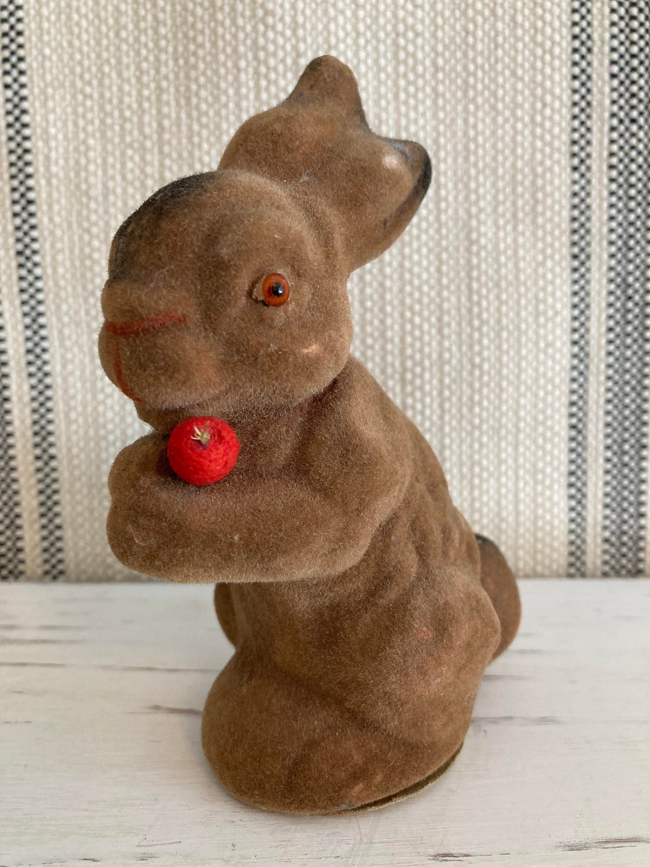 Vintage Rabbit Candy Container - Etsy