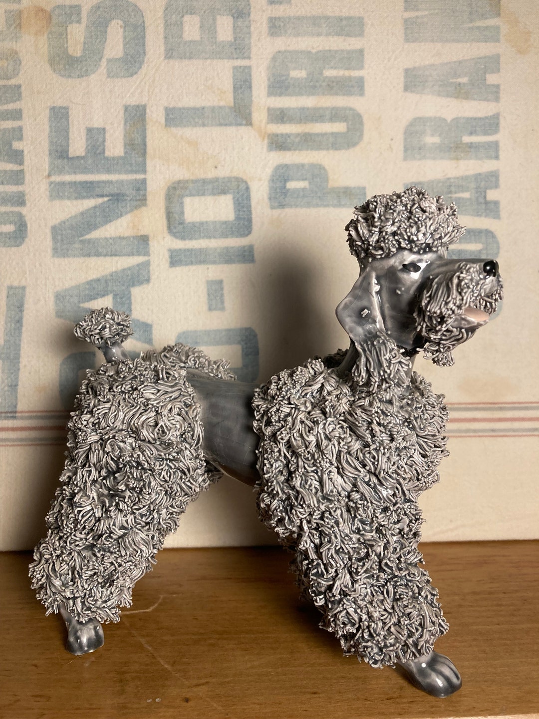 Jane Callender Poodle Figurine - Etsy