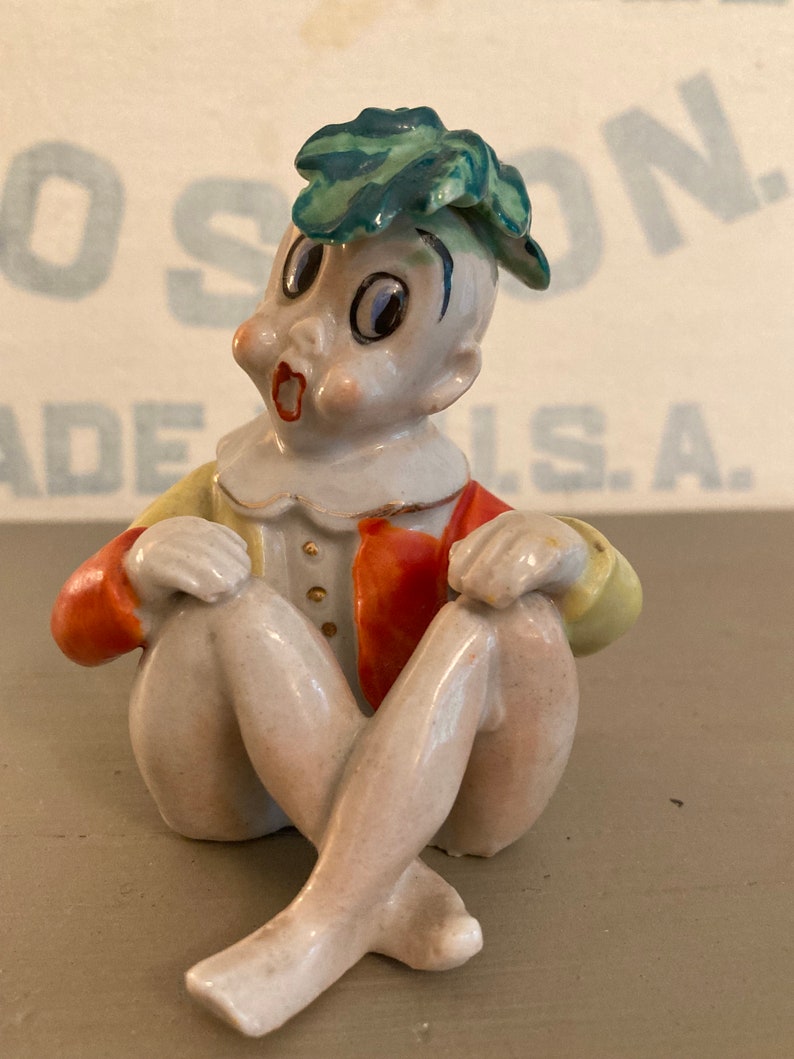 Vintage Ceramic Pixie/elf - Etsy