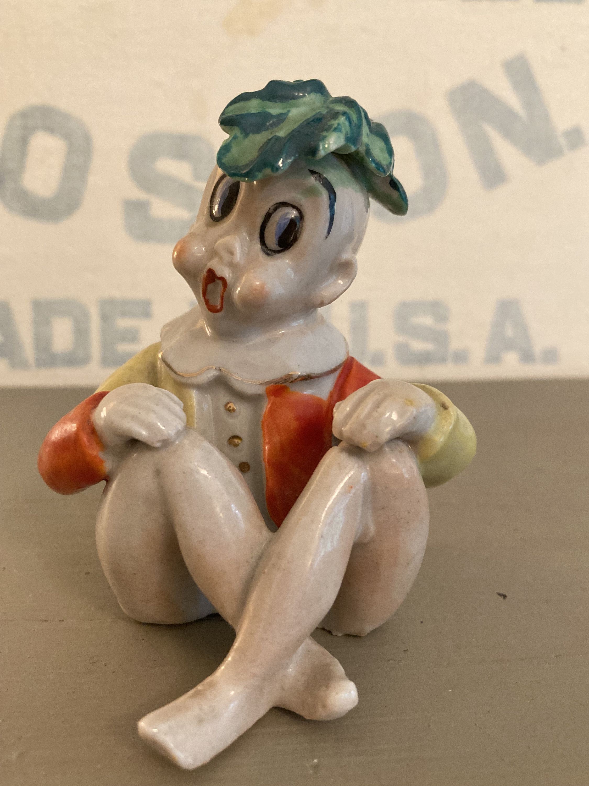 Vintage Ceramic Pixie/elf - Etsy