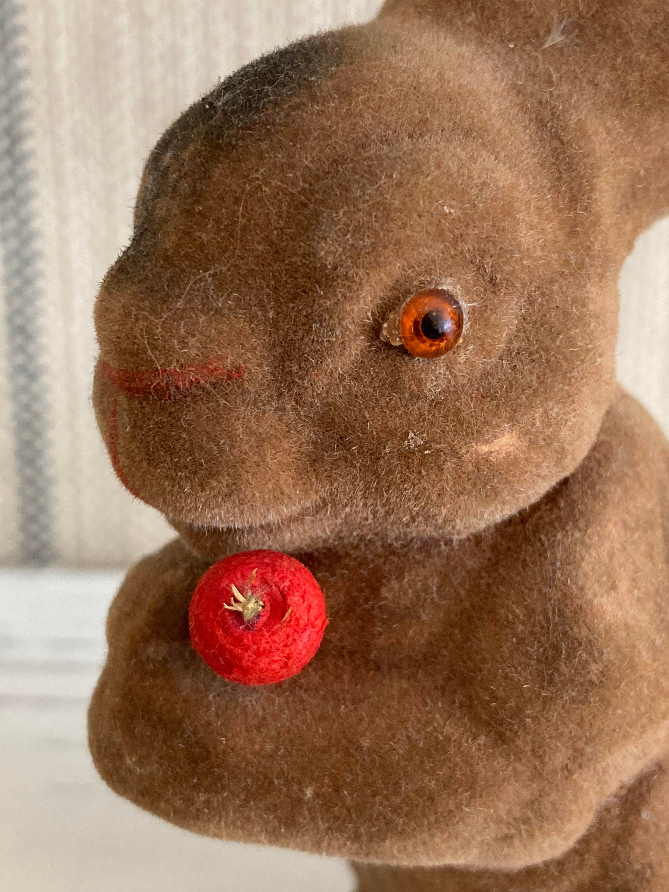 Vintage Rabbit Candy Container - Etsy