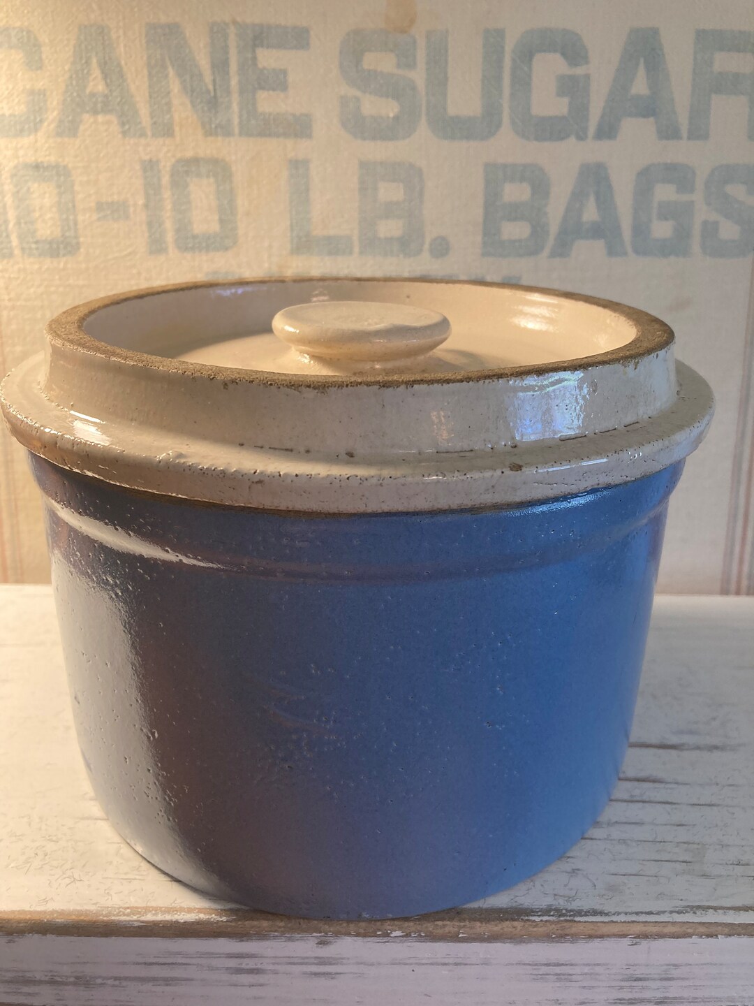 Antique Butter Crock - Etsy