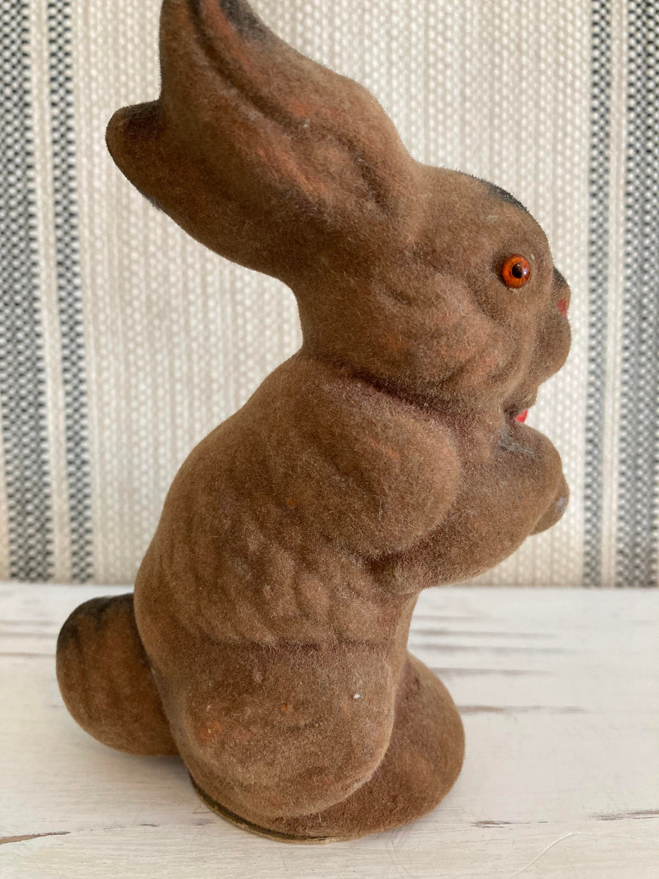 Vintage Rabbit Candy Container - Etsy