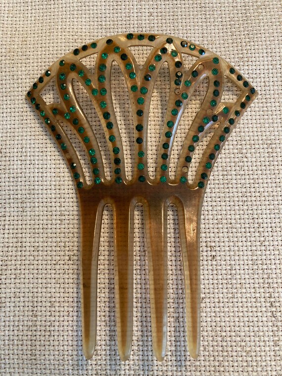 KJL Jeweled Hair Clip - Gem