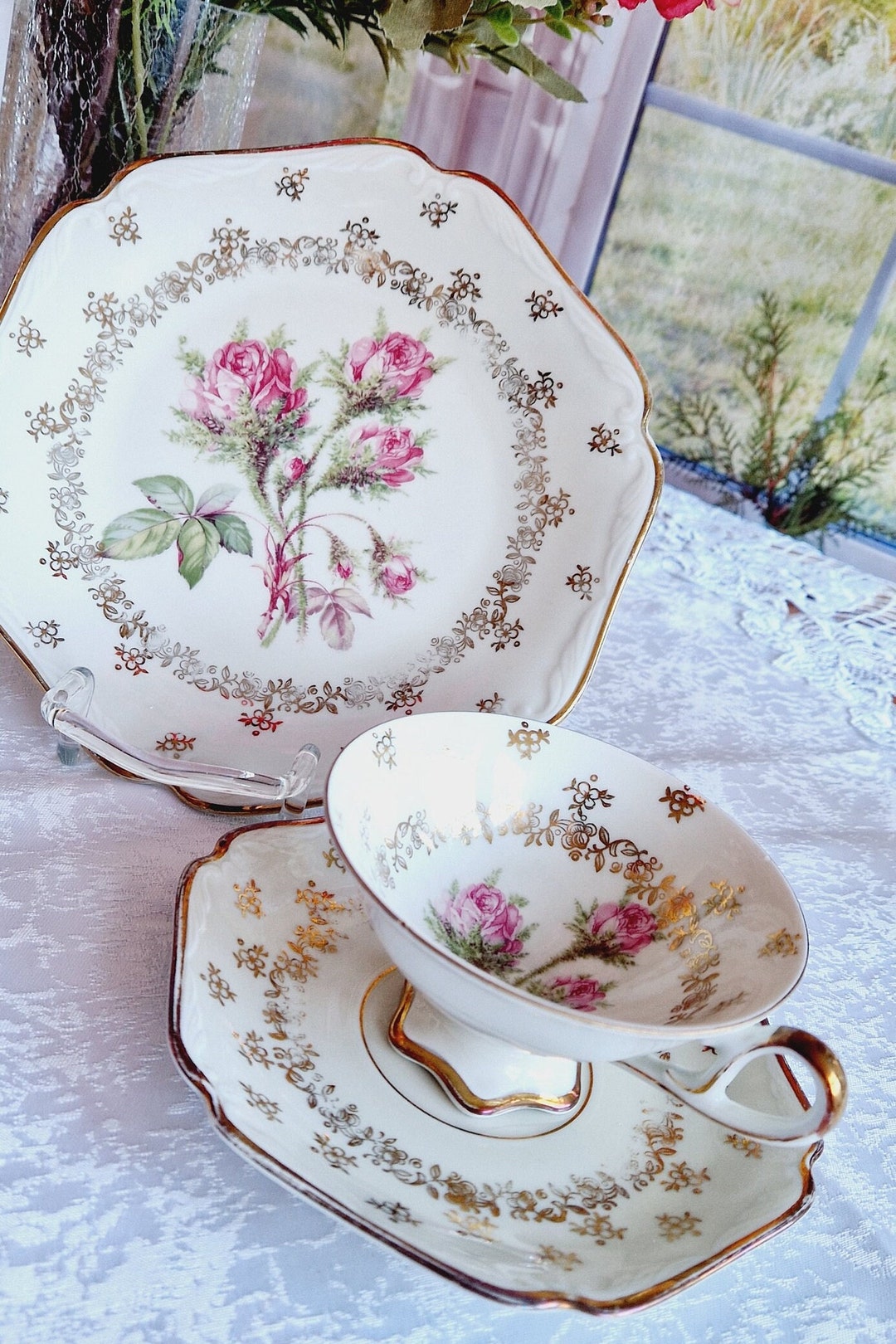 Bavaria Mitterteich Vintage Antique Place Settings Collector's Place ...