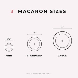 Printable Circle Macaron Template - Etsy