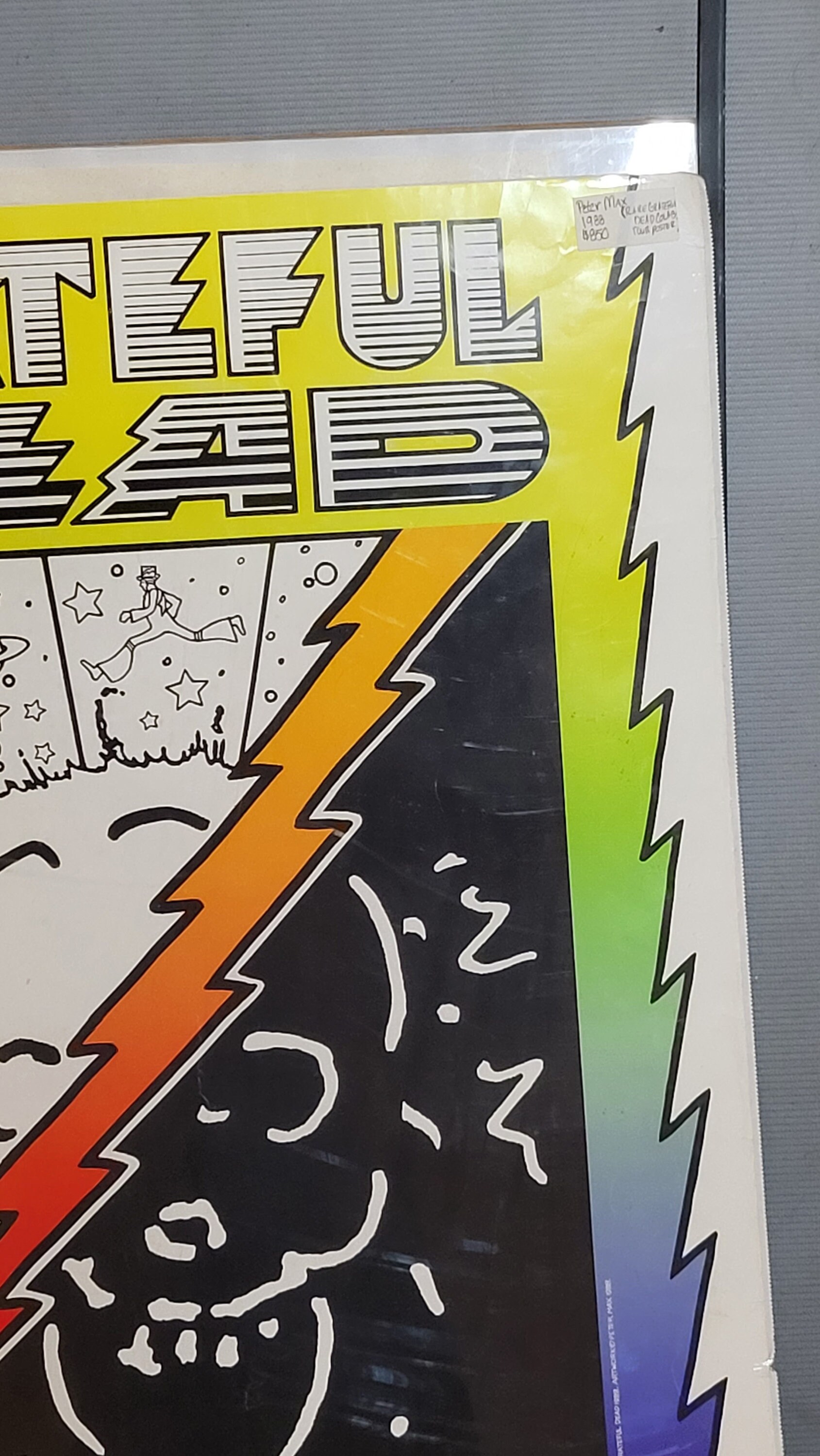 Peter Max 60s Artist Grateful Dead Poster - Etsy