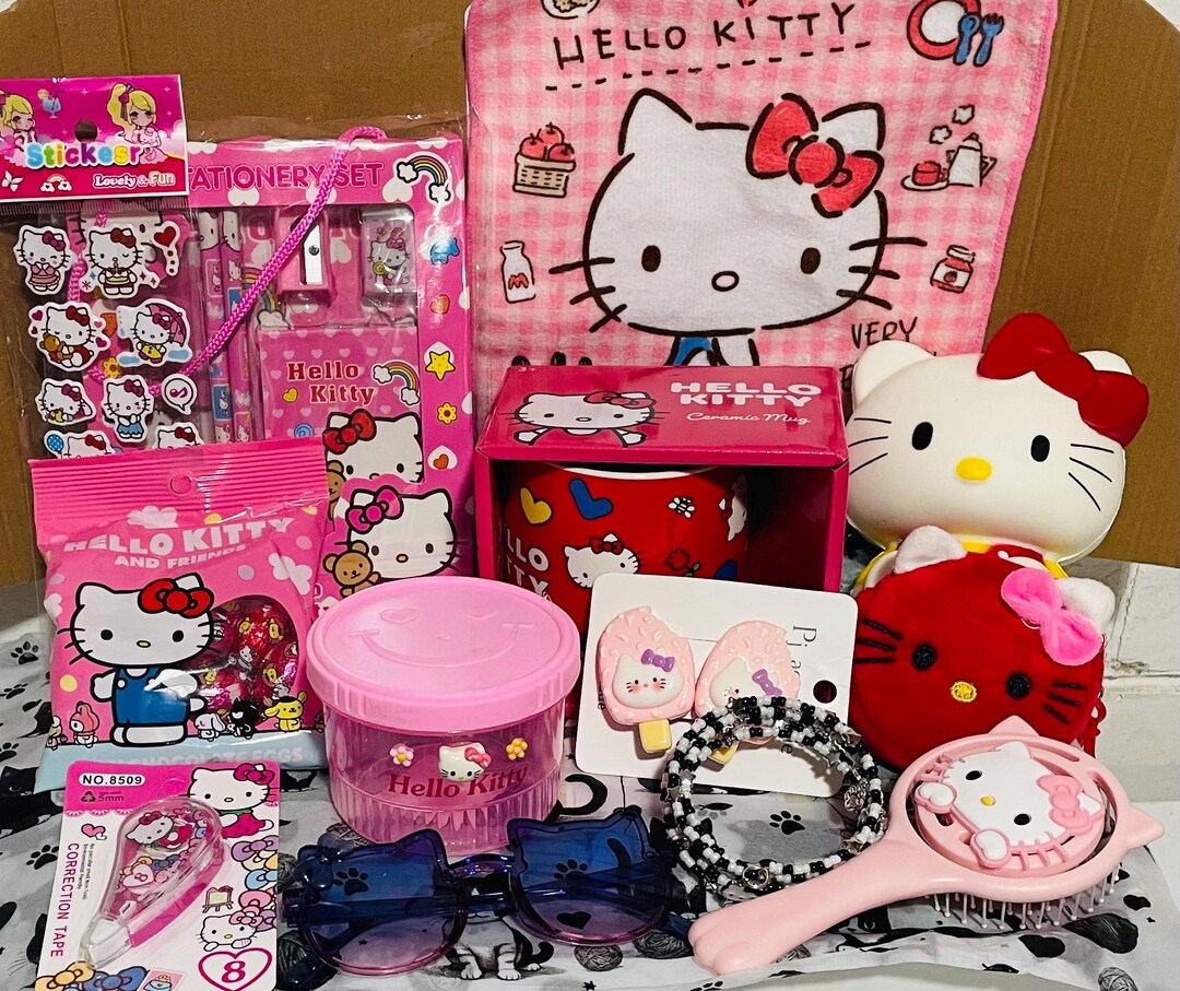 AMAZING HELLO KITTY Easter Gift Box Hamper Hello Kitty Present Hello ...