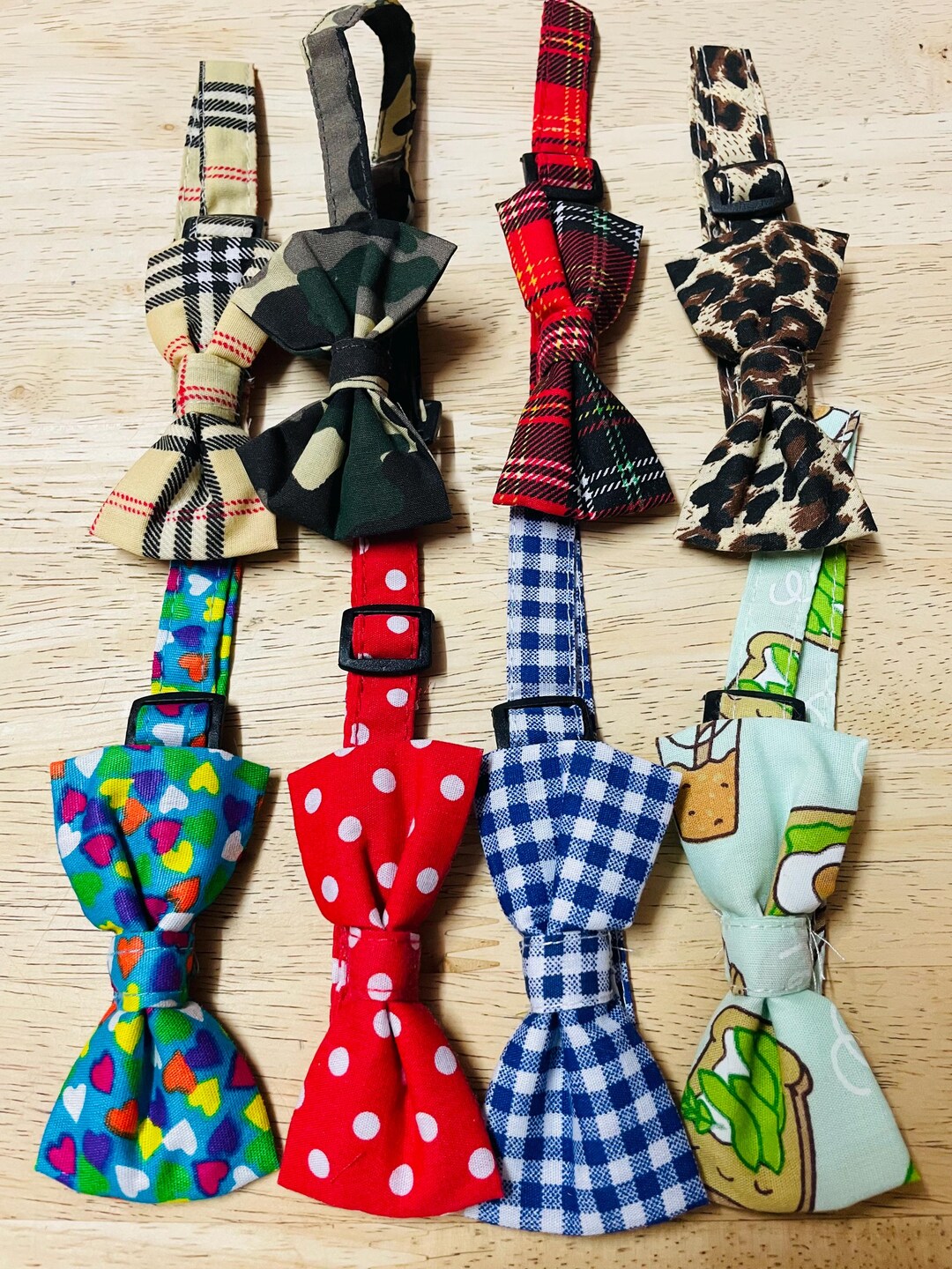 Handmade Cat Bow Ties : Stylish Cat Accessories - Etsy