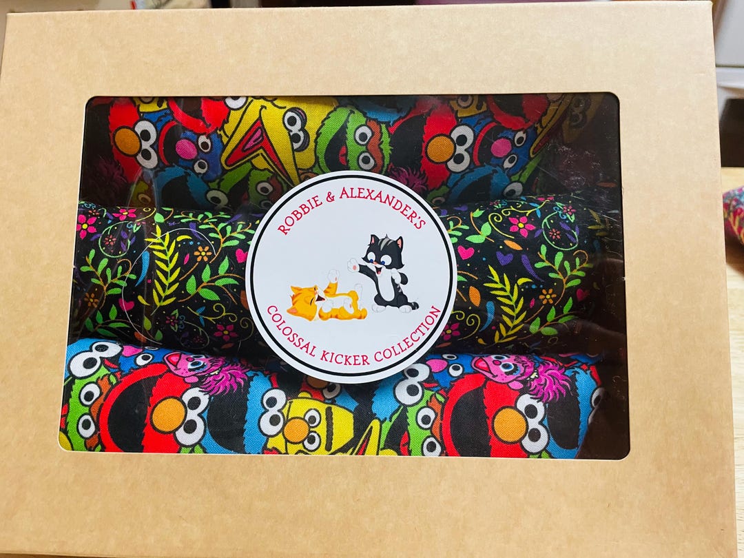 Handmade Catnip Kicker Box Set, Bright Character Fabric (3 Pack) - Etsy