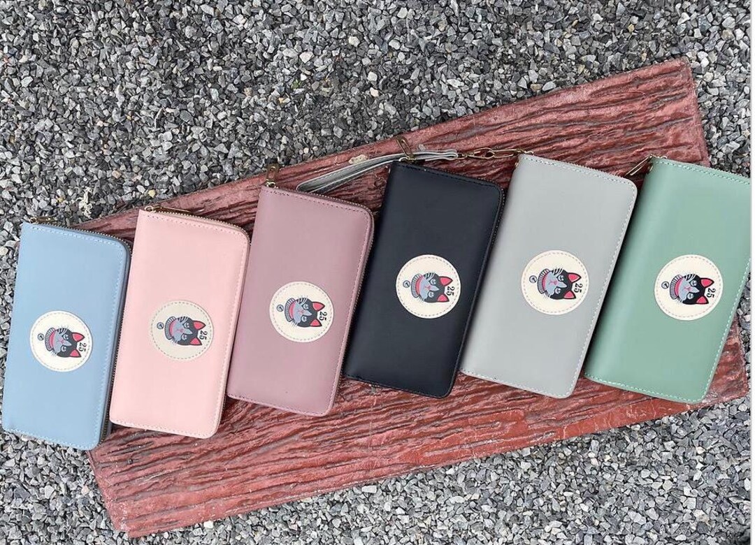 Gorgeous Ladies’ CAT THEMED WALLET Cat Purse Zippy Gift for Cat Lover ...