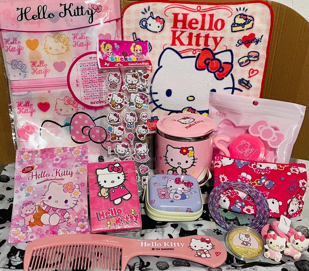 AMAZING HELLO KITTY Gift Box Hamper Hello Kitty Present Hello Kitty ...