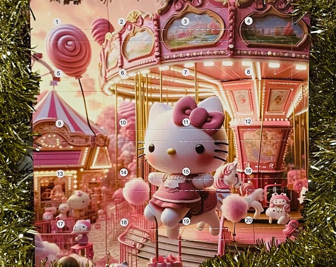 Incredibile calendario dell'avvento di Natale HELLO KITTY 2025 Hello ...