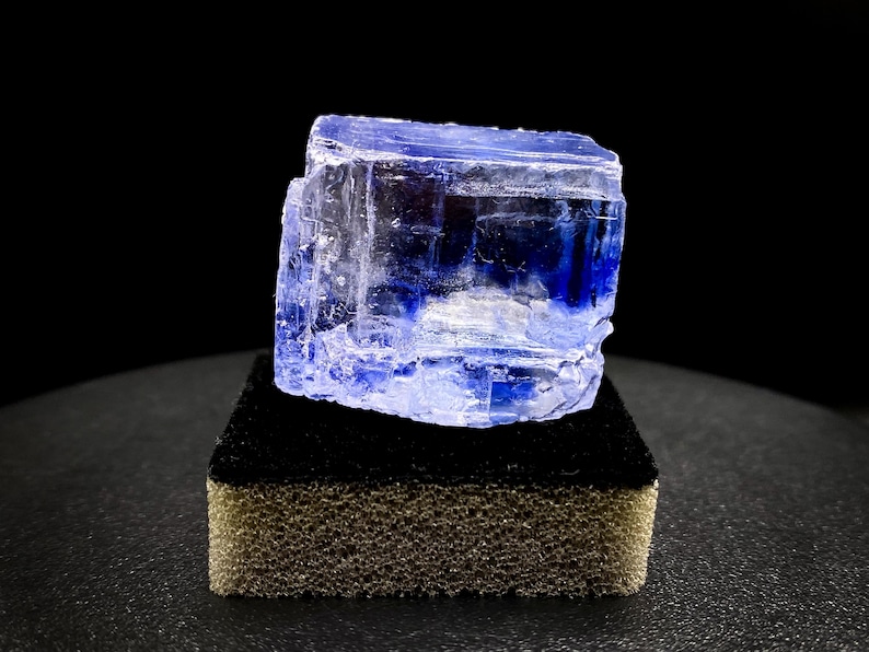 Blue Halite Crystal | Natural Square Halite Specimen | Saskatchewan ...