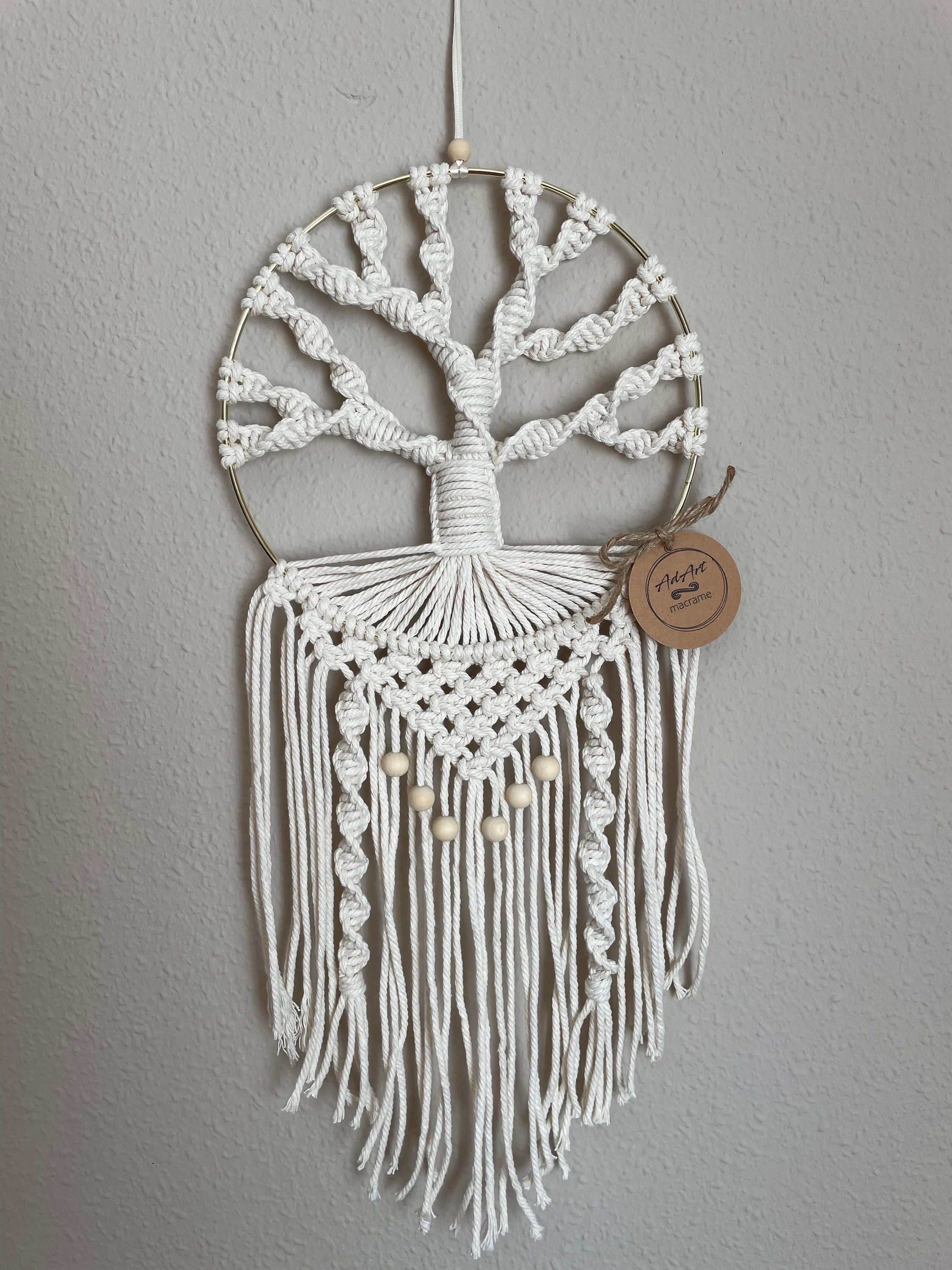 Arbol de la Vida macramé - Etsy España