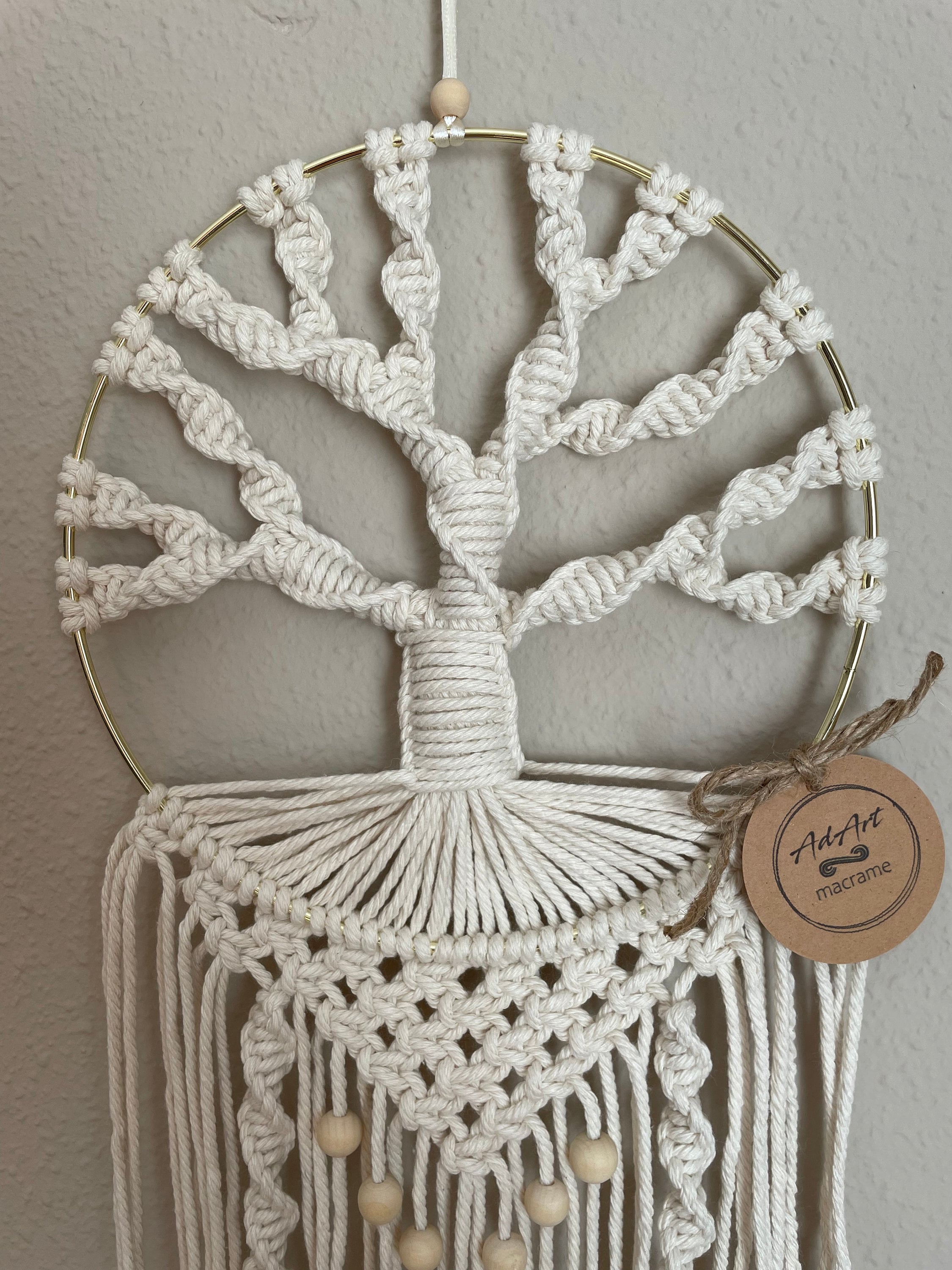 Arbol de la Vida macramé - Etsy España